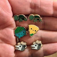 Deaths Head Moth Enamel Pin Hard Enamel Pin Moth Pin Spooky Enamel Pin ...