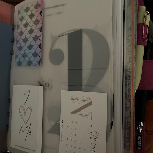 PLANNER MAGNETIC CHARM Gold & Silver Enamel Pin Metal Brooch Planner ...