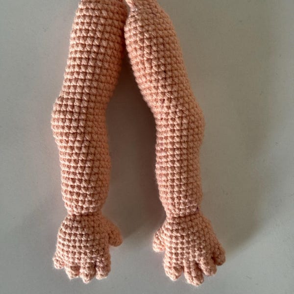 Doll Hands With Fingers Pattern - Crochet Pattern, Amigurumi Doll ...