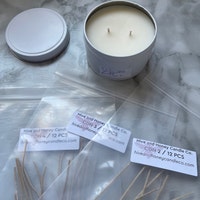 ECO Candle Wicks 6 Pretabbed, Prewaxed Bulk 12 Pack or 100 Pack Eco .75 ...