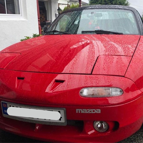 Mazda Miata Front Bumper Logo; Like OEM Decal, Vintage Styles Available ...