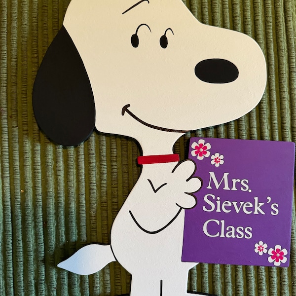 Snoopy Sign, Snoopy, Snoopy Room Sign, Kids Door Signs, Snoopy Gifts ...