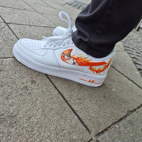 Custom Nike AF1 - Nike Air Force 1 Handpainted Toga Himiko - Etsy