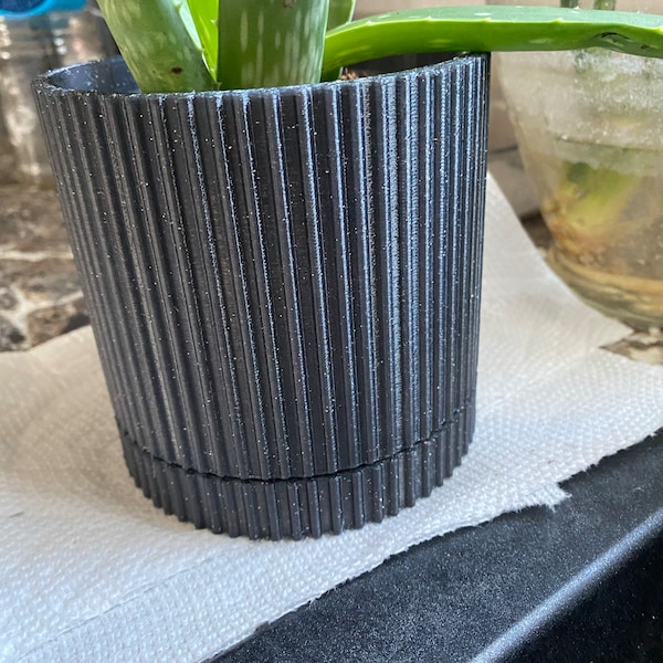 6.75" Arches Fluted Planter 3D Print File - Etsy