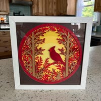 Der Grinch 3d Weihnachten Shadow Box SVG, Layered-Dateien für Cricut ...