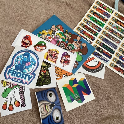 Japan Nintendo 64 N64 Sticker End Labels for All 196 Custom - Etsy