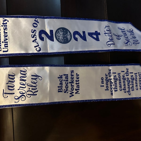 Custom Graduation Stole, Graduation, Grad Stole, Graduation Stole ...