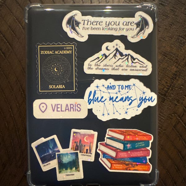 Zodiac Academy Postage Stamp Sticker | Kindle Sticker | Laptop Decal ...