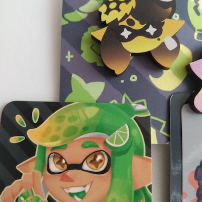 Splatoon Hotlantis AGT Posters Agent 3, 4, 8, New 3, Octavio, Grizz ...