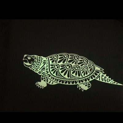 Mandala Snapping Turtle SVG File Zentangle Turtle SVG - Etsy
