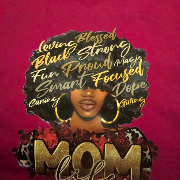 Proud of My Roots Afro Png Sublimation Design Download, Black Woman Png ...