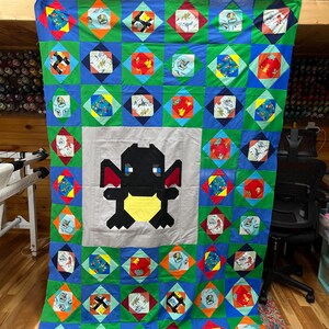 UPDATED Baby Alien PDF Quilt Block Pattern: Includes Instructions for 8 ...