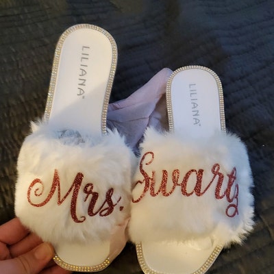 Bride Satin Personalized Robe and Slipper Set. Get Wedding Ready in ...