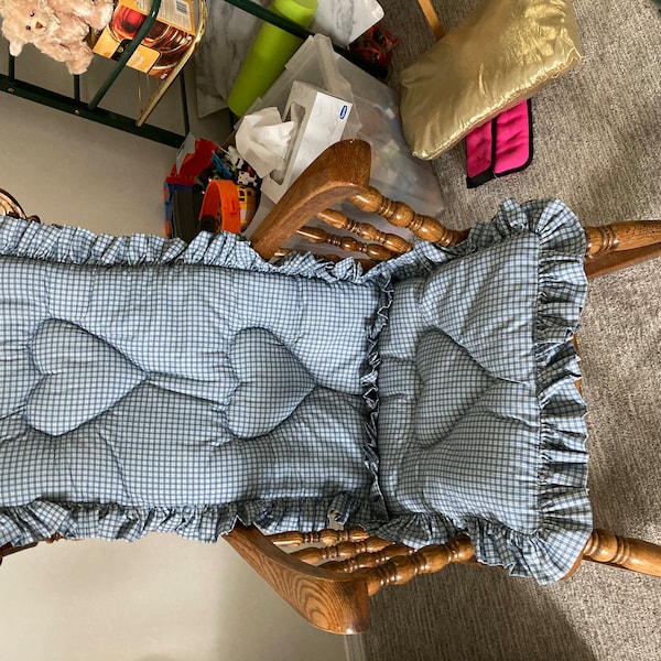 Rocker Cushion Set With Ruffle or Without Ruffle - Etsy