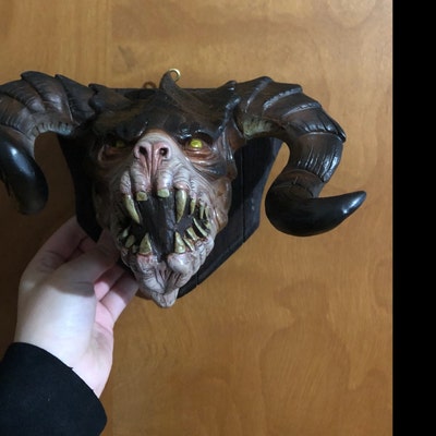 Deathclaw Mounted Creature Head Resin Kit, New Model Now Available - Etsy
