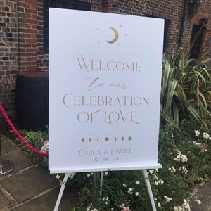 Cosmic Welcome Sign Zodiac Astronomy Sign Galactic Welcome - Etsy