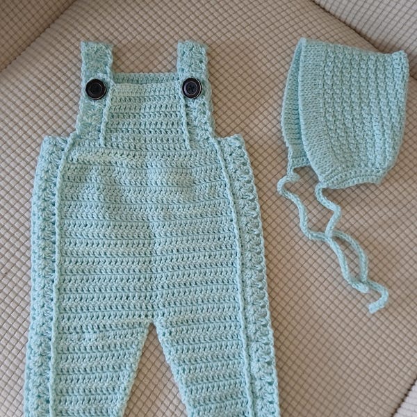 Crochet Pattern Baby Overalls - Newborn to 24 Months - Etsy
