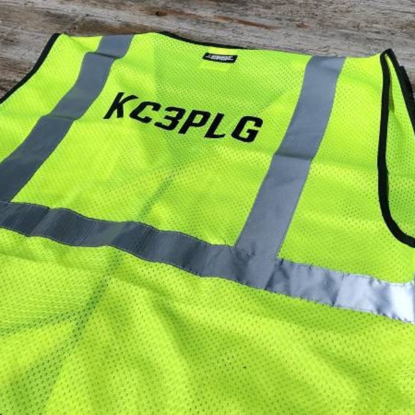 Custom Safety Vests With Logo, Company Vest, Safety Green Orange Vests ...
