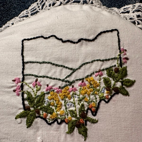Ohio State Embroidery Pattern - Instant Digital Download -PDF ...