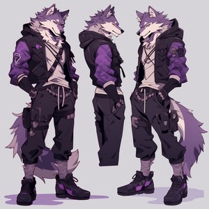 The Best Furry Character Reference Sheets: Fursona Reference Sheet ...