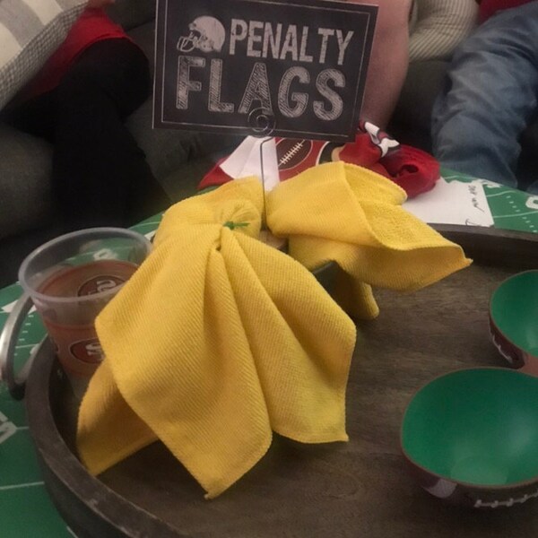 Penalty Flags Printable Sign INSTANT DOWNLOAD by Beth Kruse Custom ...