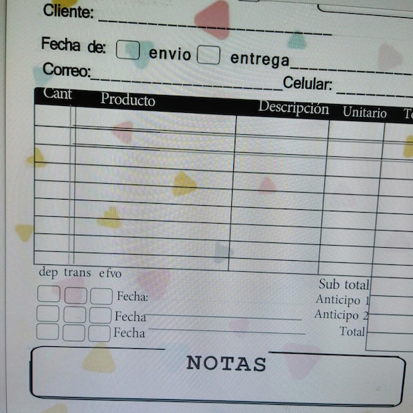 Plantilla Organizadora para Tanda/Contrata/ahorro comunitario / cundina ...