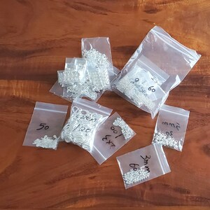 Sterling Silver Diamond Cut Beads Moon Cut Beads Corrugated - Etsy