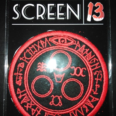 Save Game Symbol Embroidered Patch. Horror Movie Inspired Patches. Iron ...