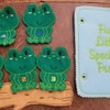 Busy Book, 5 Little Speckled Frog Finger Puppets, Quiet Book Page ...