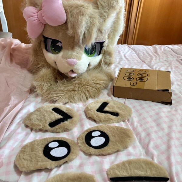 SOLD OUT! Adopt Noria | Mini Partial Fursuit Wolf – Ready to Ship ...