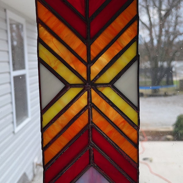 PATTERNS • Geometric Southwestern Stained Glass Pattern • Digital ...