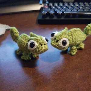Pascal the Chameleon Crochet Pattern - Etsy