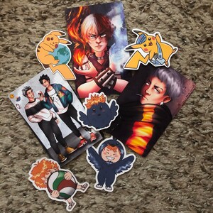 HQ Timeskip Character Collage Cards Volleyball Anime - Etsy