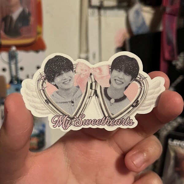 Hotdog Restaurant Manager Sticker | Holo Vinyl Sticker | Cute Cartoon ...