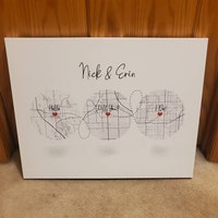 First Home Map Print Gift, Our First Home Gift, Personalized Home Gift ...