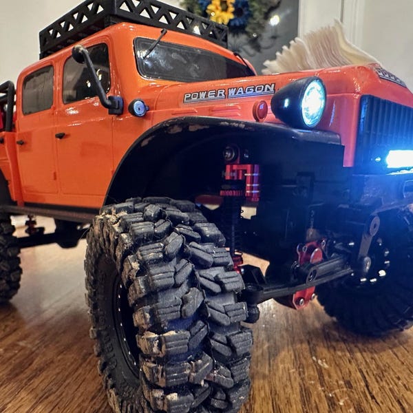 SCX24 Power Wagon High Clearance Front Bumper - Etsy