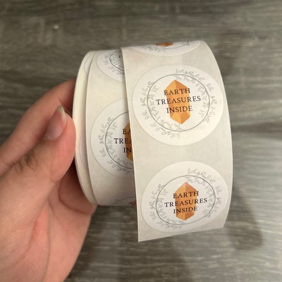 Custom Labels on a Roll, Your Own Design Printed, Water Resistant, Bulk ...
