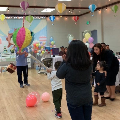 Hot Air Balloon Pinata. Party Decoration Supplies. stick Not Included ...