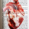 Clear Bookmark Anatomical Heart Bloody Bleeding Medical Goth Gothic ...