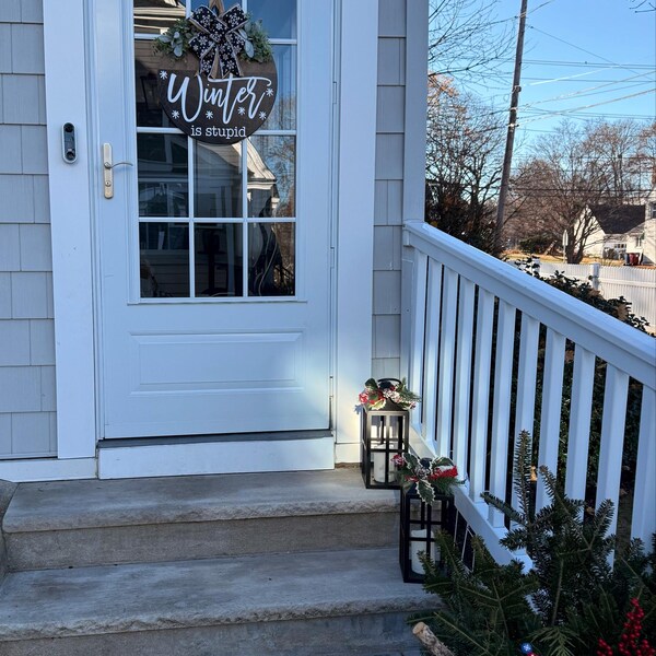 Hockey Front Door Sign If We Aren't Home Check the Rink Hockey Sign ...
