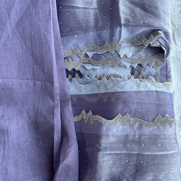 Red Color Net Sequnce Work Saree, Saree for USA Women, Designer Saree ...