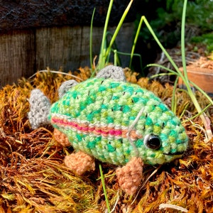 PATTERN: Ripple the Rainbow Trout Pattern Amigurumi Rainbow Trout ...