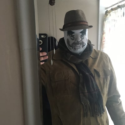 Rorschach Mask With REAL Moving Inkblots - Etsy