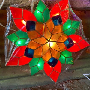 Blue Traditional Bamboo Parol Philippine Christmas Lantern - Etsy