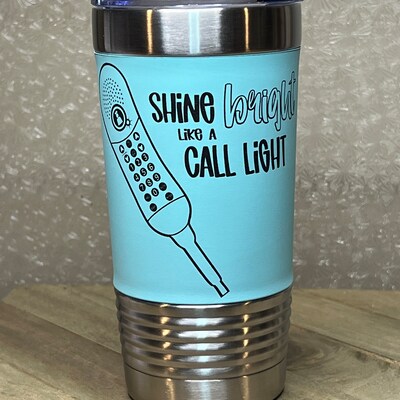 Shine Bright Like a Call Light Call Button Nursing PNG and SVG Cut ...