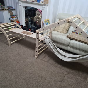 Pastel Rainbow Transformable Climbing Triangle Sliding Ramp - Etsy