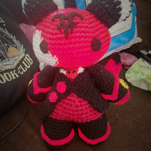 Blitzo, Helluva Boss Crochet Pattern (intermediate/ Advanced Amigurimi ...