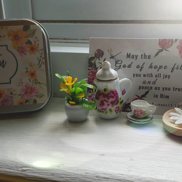 Tea Time Tins - Hand-crafted Hinge-top Tin | Unique Tea Gifts ...
