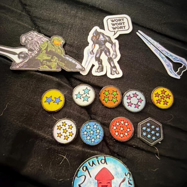 Halo (video Game) Mini Vinyl Sticker Pack - 12pcs - Etsy