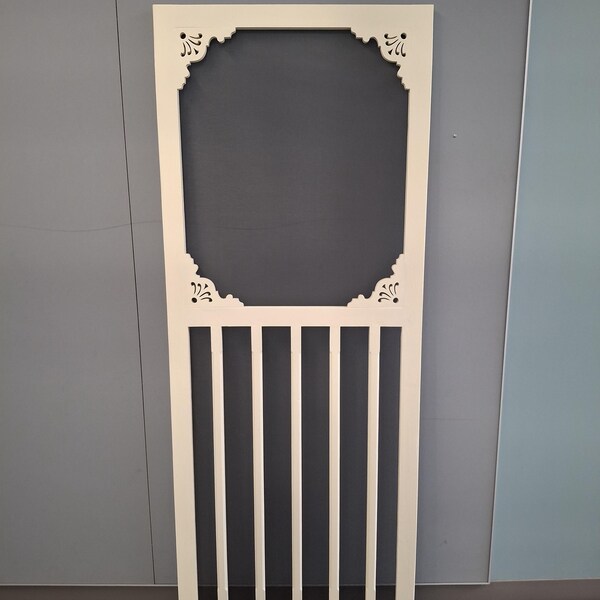 Four (4) Victorian Gingerbread Screen Door Brackets 6 7/8" L X 5 1/2" X ...